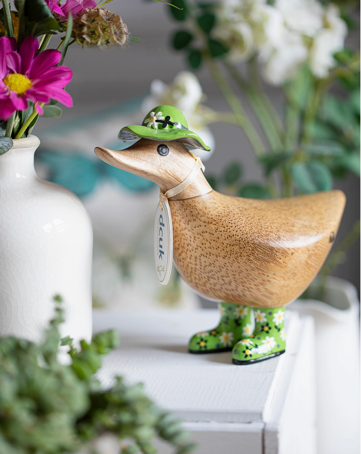 DCUK Wooden Ducks With Names and Wellies For Sale – Ducks-n-Stuff