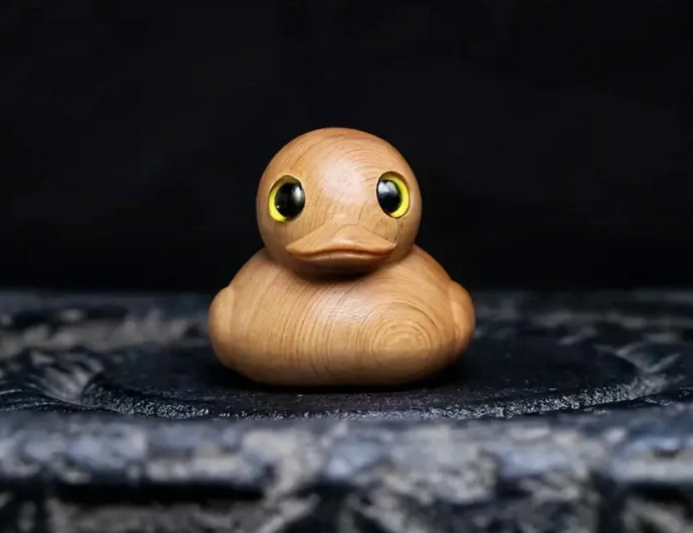 Hand Crafted Wooden Rubber Ducky – Ducks-n-Stuff